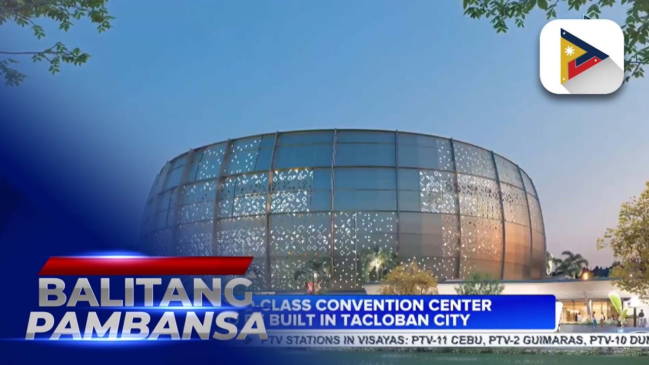 World-class convention center to be built in Tacloban City - YouTube