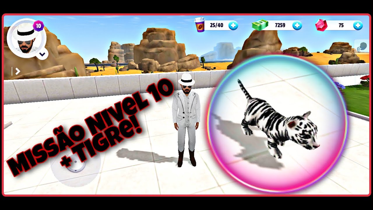 Virtual Sim Story: Dream Life - Missão Nível 10 da Veterinária + Peguei ...