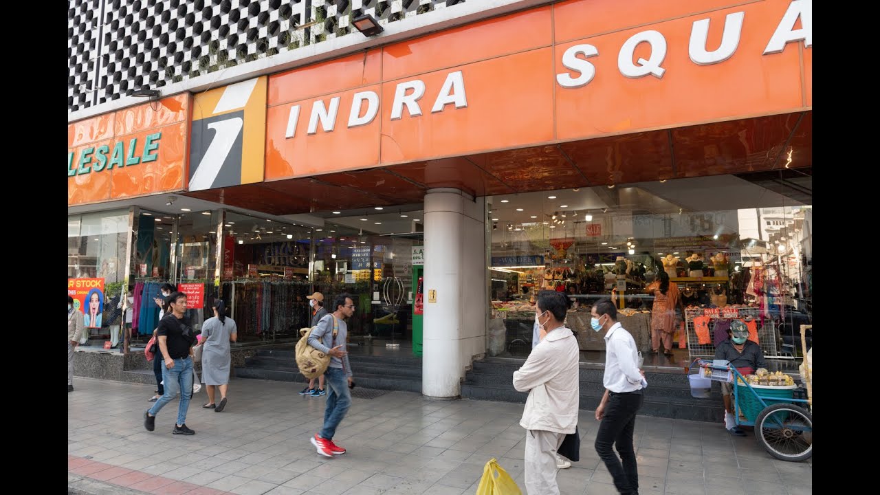[4K] Walk inside "Indra Square" shopping mall with bargain prices ...