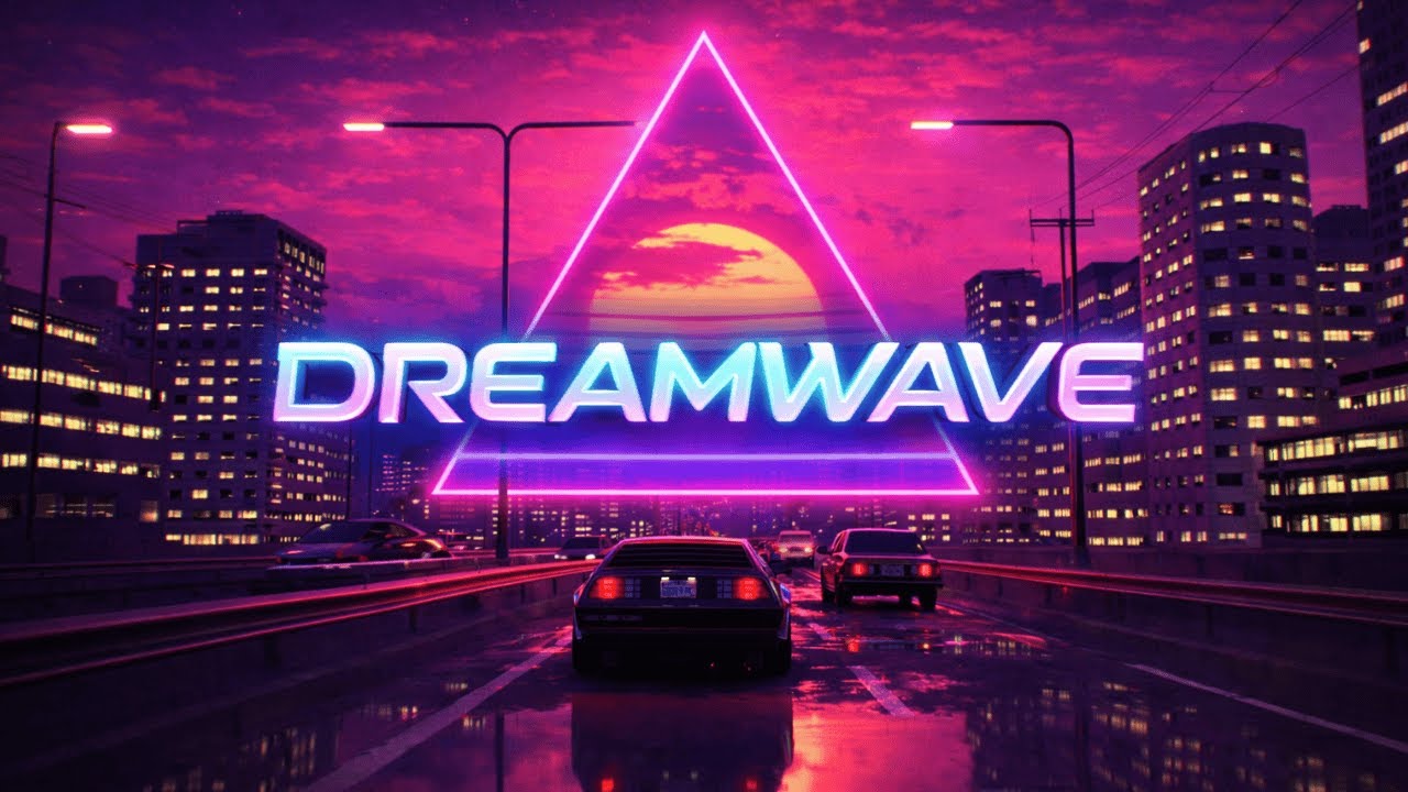 DREAMWAVE // Synthwave Cyberpunk // Driving in retro city - YouTube