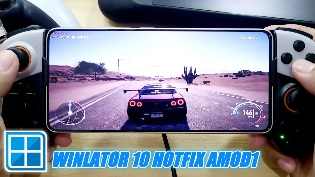 Need For Speed Payback - Winlator 10 Hotfix Amod 1 - YouTube