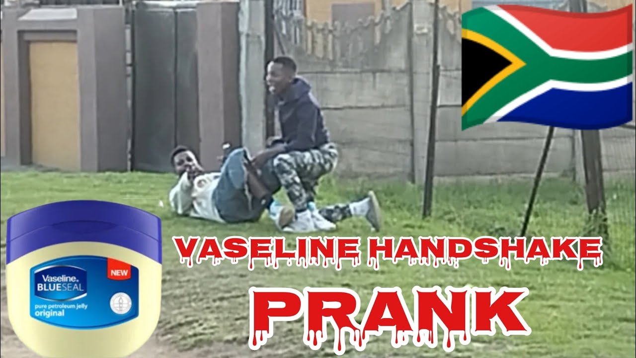 Vaseline Handshake Prank In The Hood!!😱 - YouTube