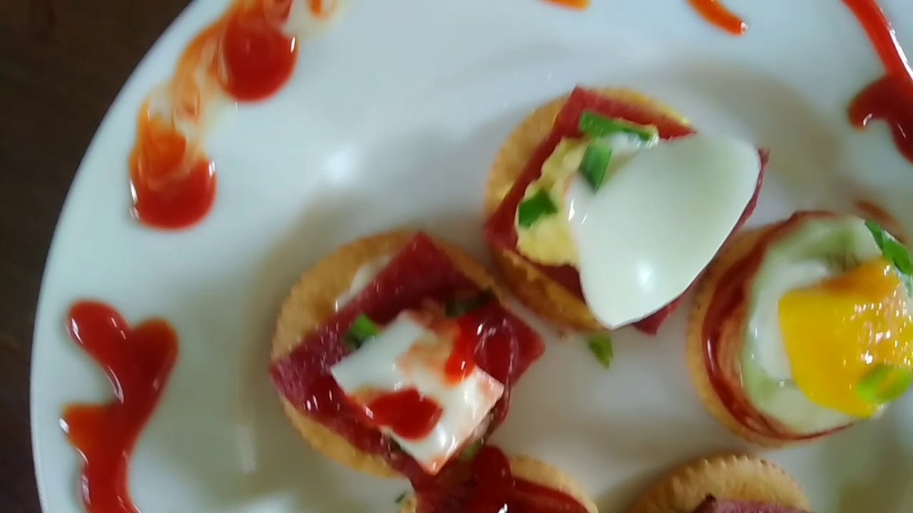 Fita Canape Making•Canape Trailer • Appetizer• Ingredients under ...