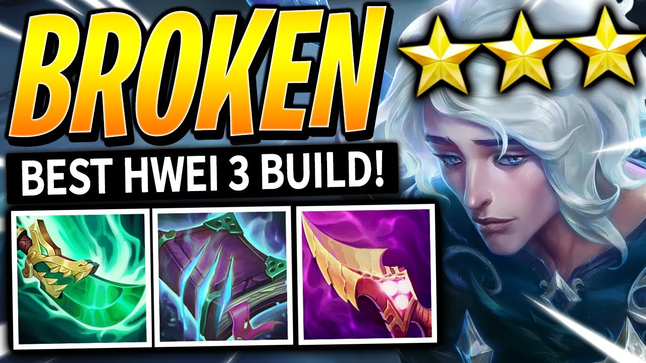 BEST HWEI 3 BUILD to ABUSE in TFT Ranked! - Best Comps | TFT Patch 14. ...