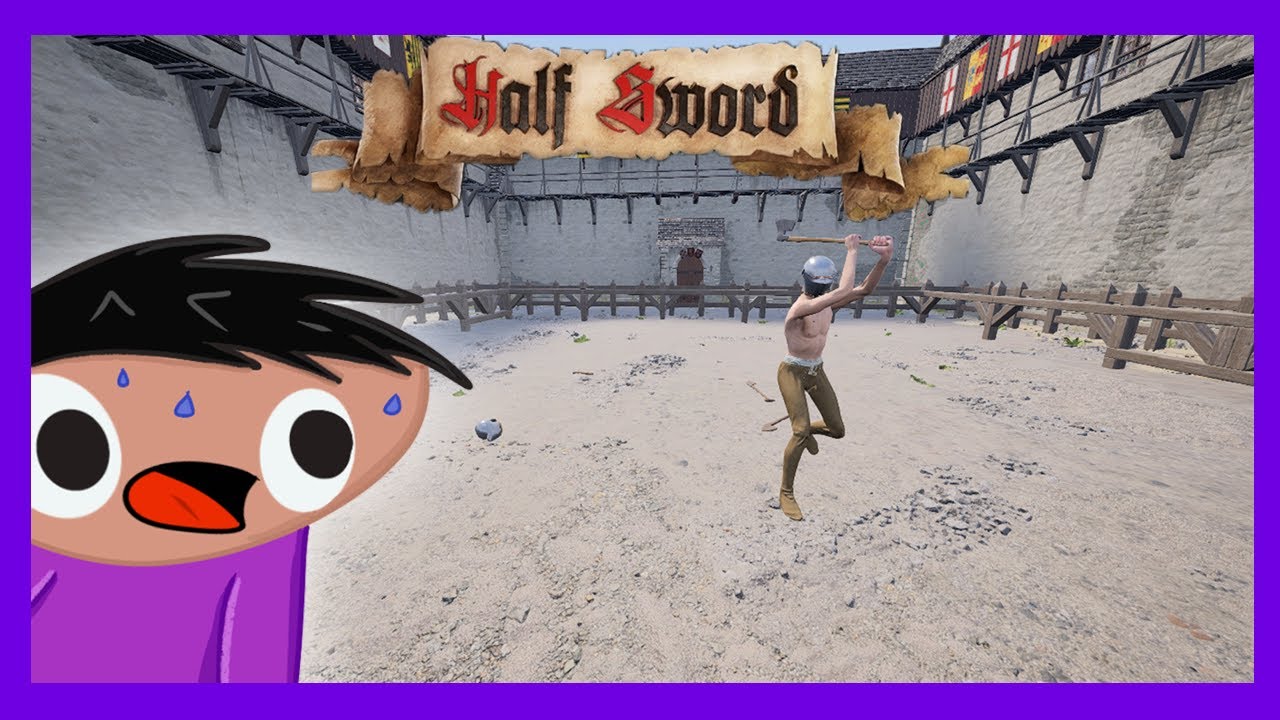 THIS IS THE HARDEST GAME EVER!! | Half Sword | Funny Moments - YouTube