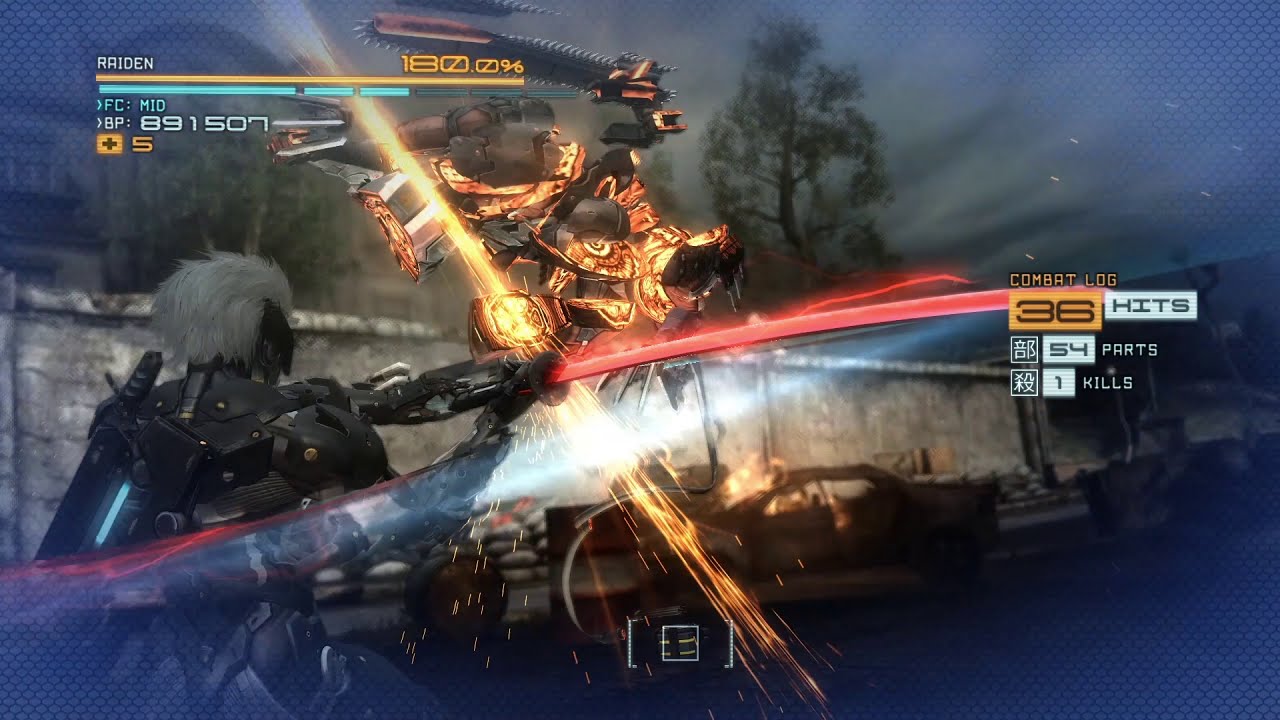 MGR:R Blade Wolf Boss Fight Revengeance S-Rank (No Damage, Ripper, Wig ...