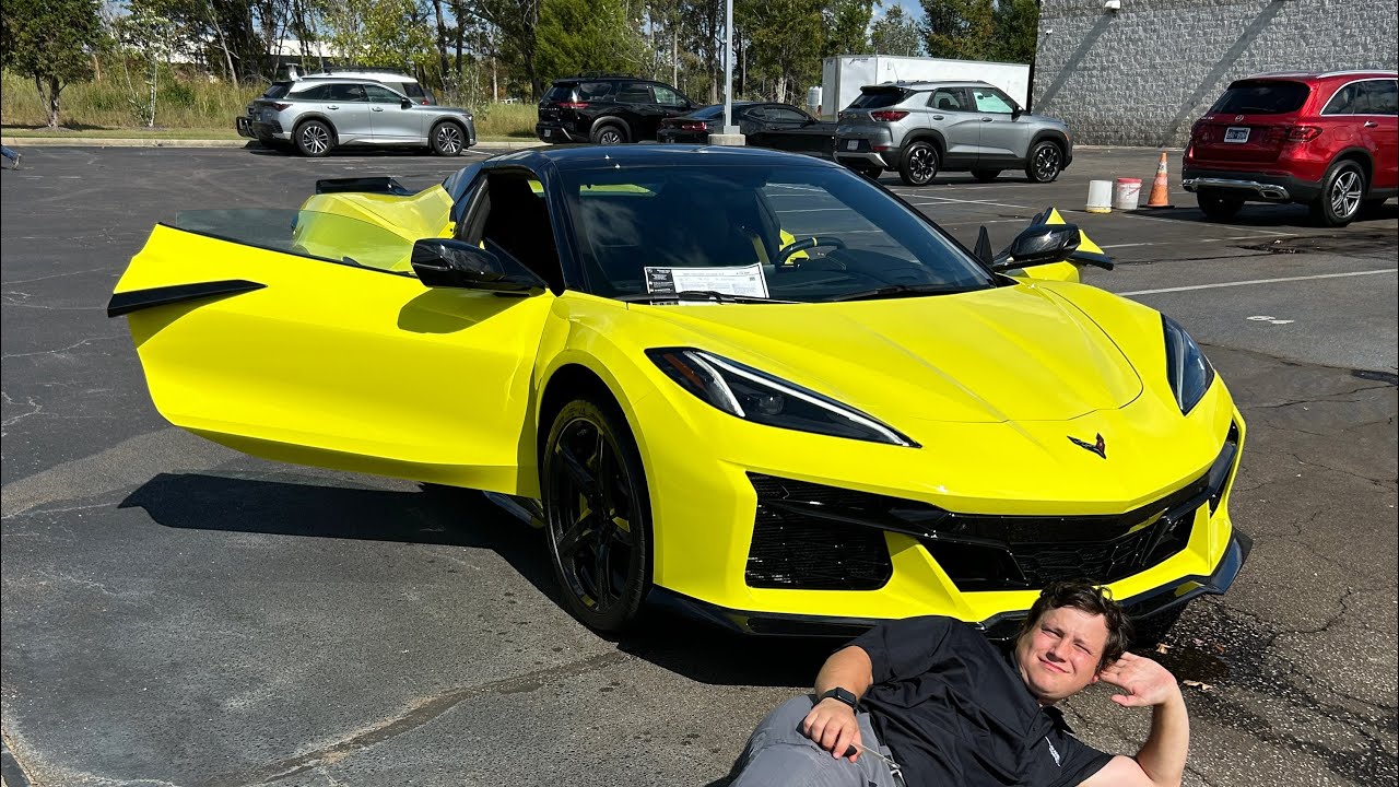 I had fun on my lunch break with this 2023 Chevrolet Corvette Z06 3LZ ...