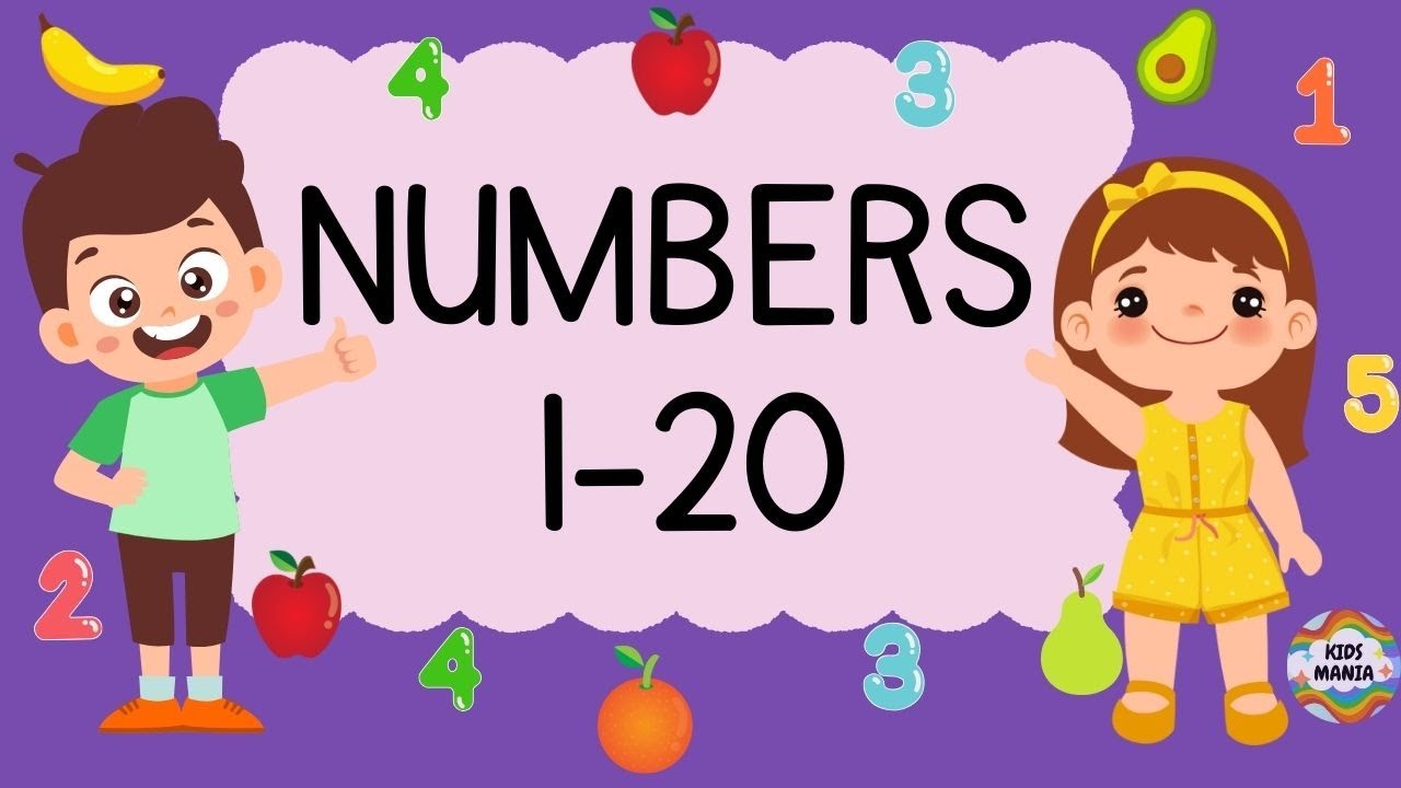 Counting to 20 With Fruits! 🍉🍌 - YouTube