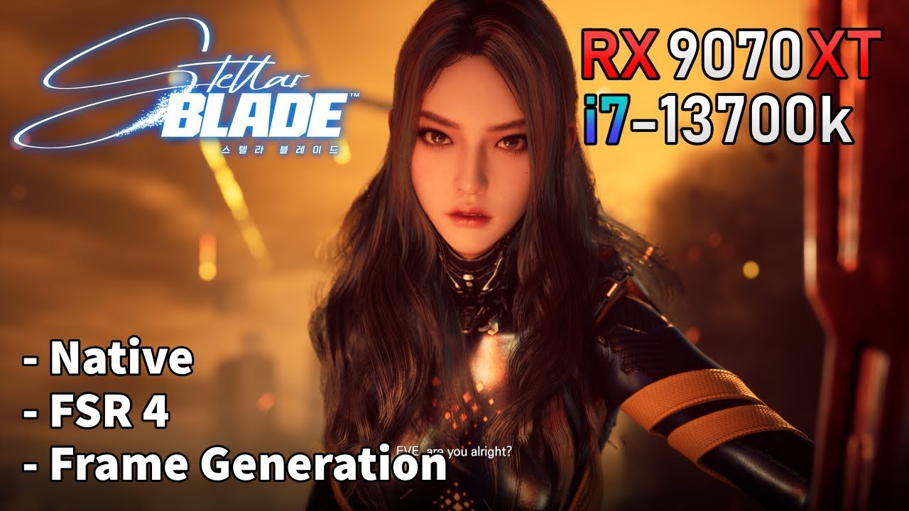 Stellar Blade RX 9070 XT - 1440p / 4K - YouTube