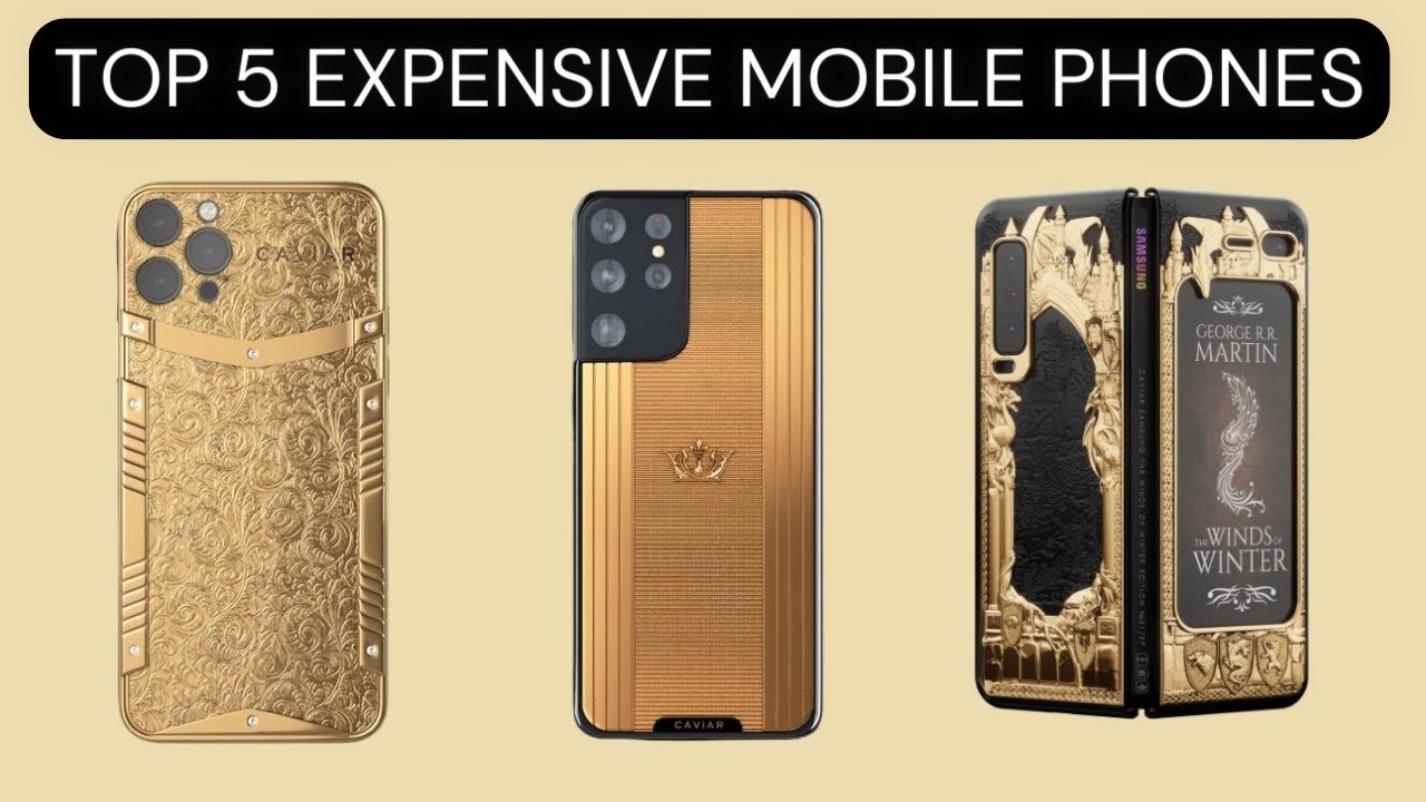 Top 5 Expensive Mobile Phones In The World. ( Shocking ) - YouTube