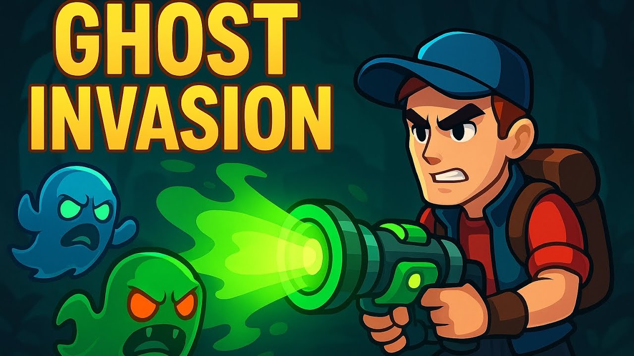 Ghost Invasion Gameplay - Can You Catch Them All? (Miniclip Game) - YouTube