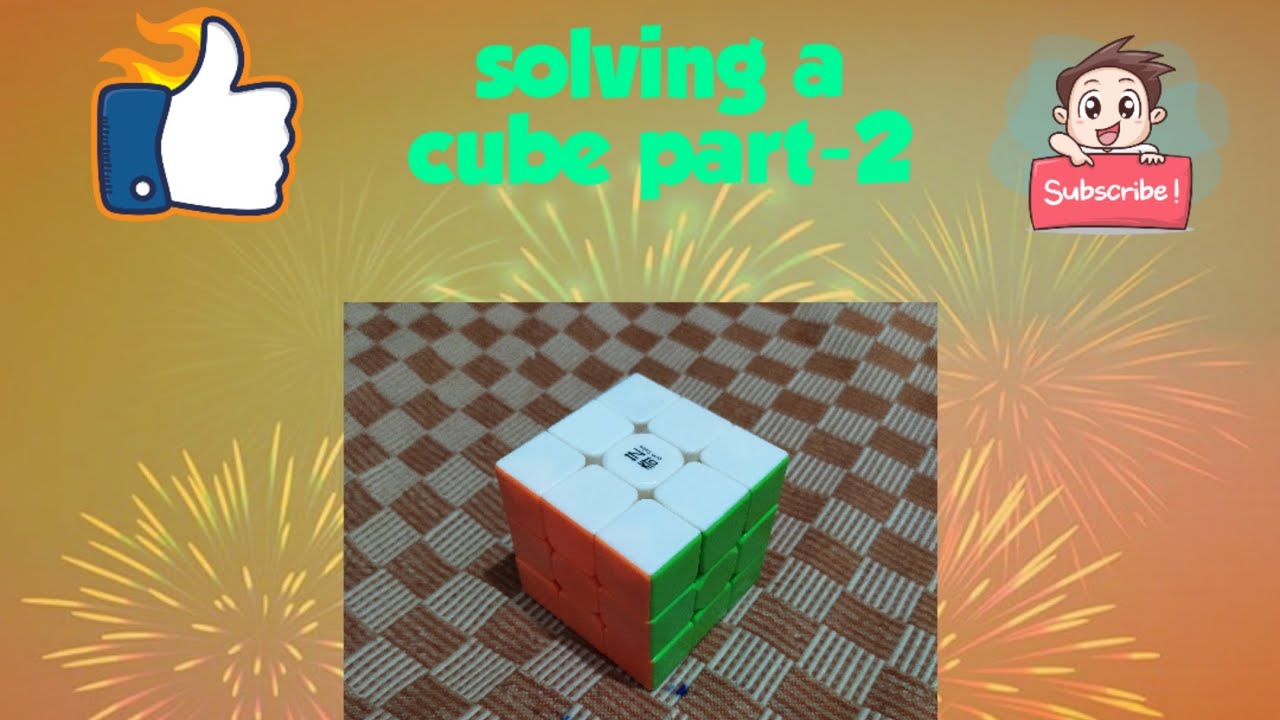 Learn how to build the 2nd layer of Rubik's cube. Part-2. - YouTube
