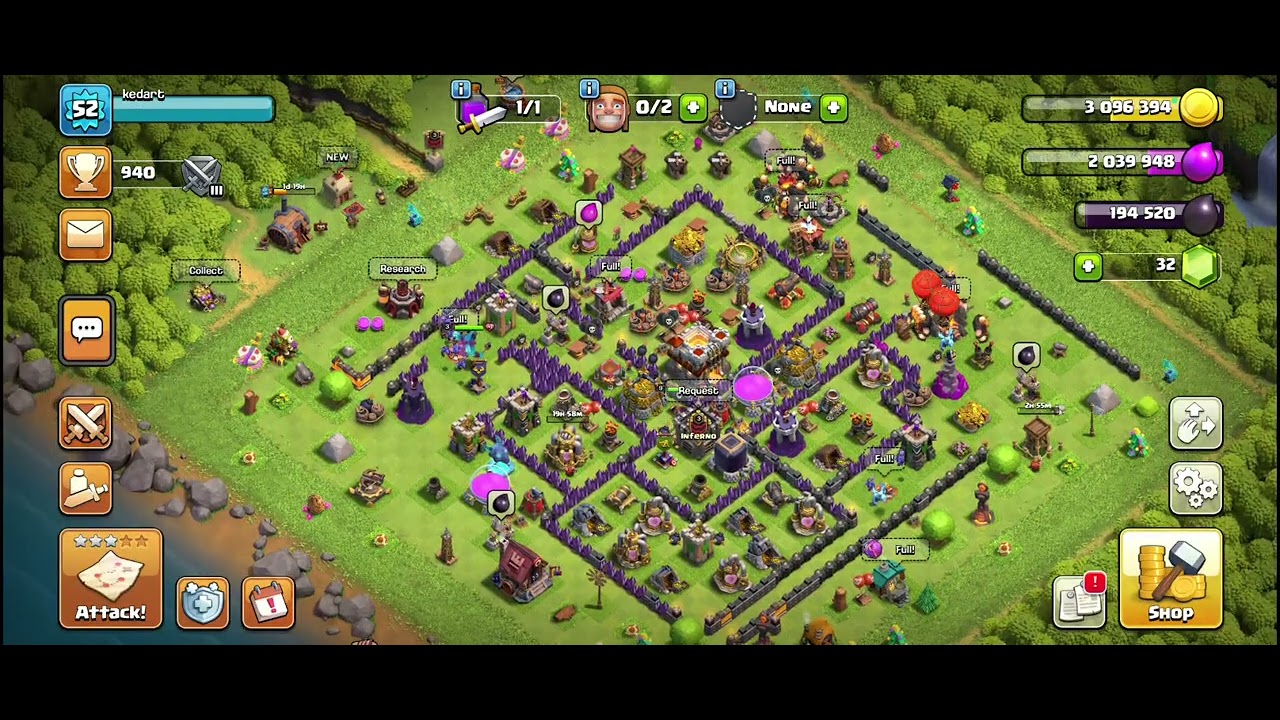 COC games play on mobile phones #short - YouTube