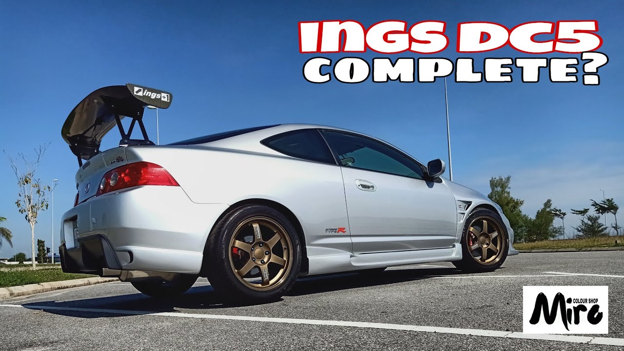 Pasang GT wing | Projek DC5 sudah siap??? - YouTube