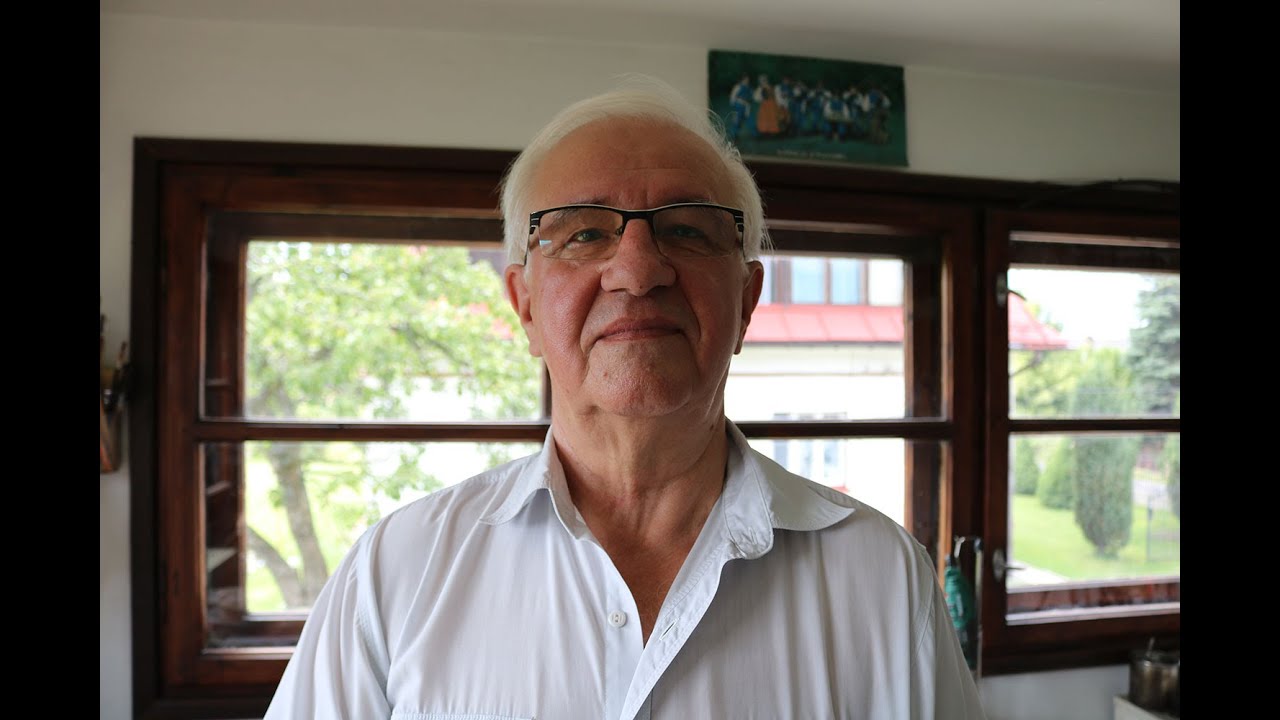 Adam Wróbel - wspomnienie o dudziarzach z Jeleśni i okolic - YouTube