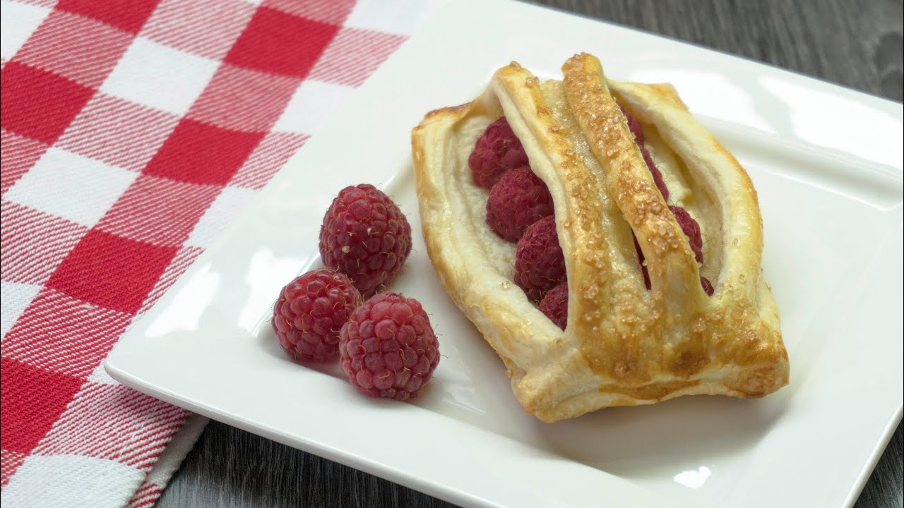 Raspberry Puff Pastry Tart ideas - YouTube