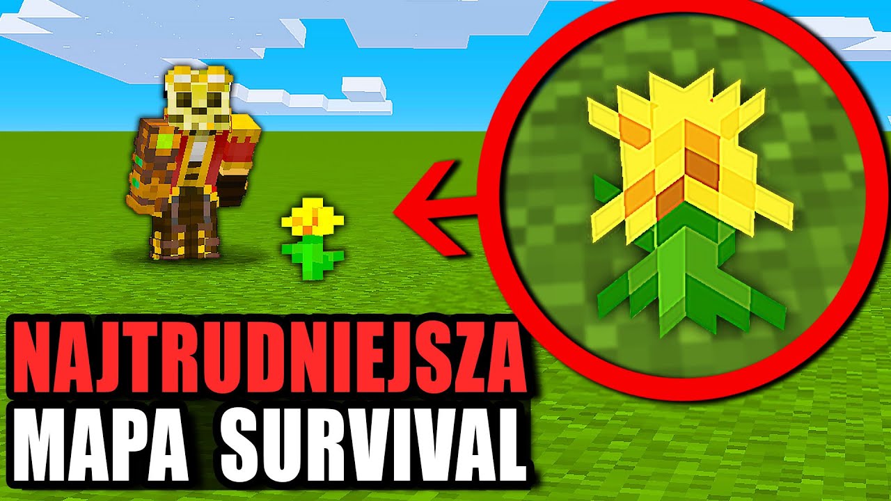 NAJTRUDNIEJSZA MAPA SURVIVAL w MINECRAFT JEST NIEMOŻLIWA DO PRZEJŚCIA ...