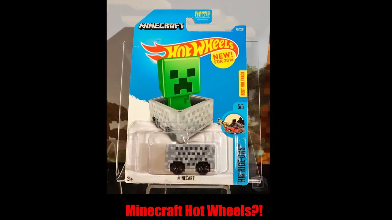 Minecraft Hot Wheels Minecart 2016!! Reveal and Thoughts -Hot Wheels ...