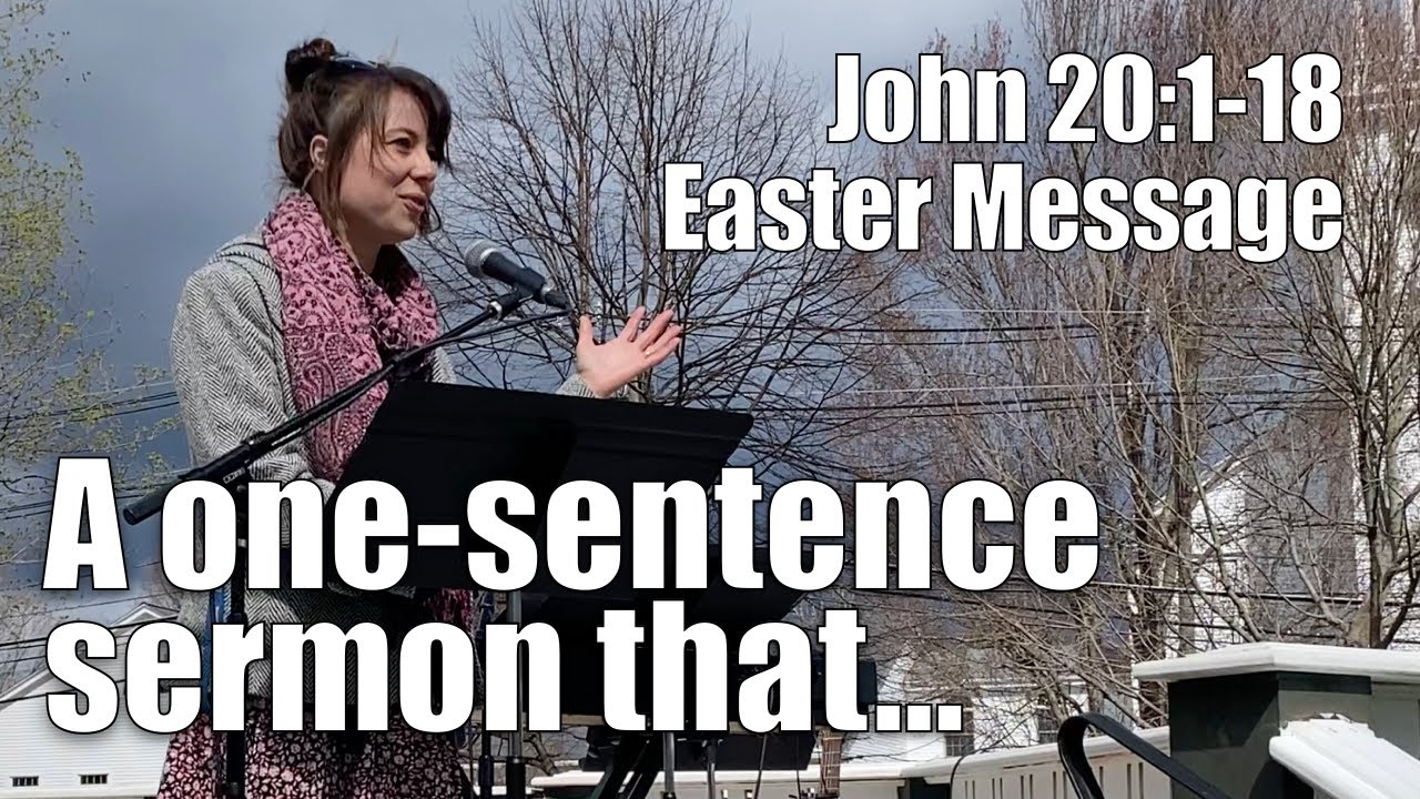 Mary Magdalene and the Gardener | John 20:1-18 Easter Sermon by Monica ...