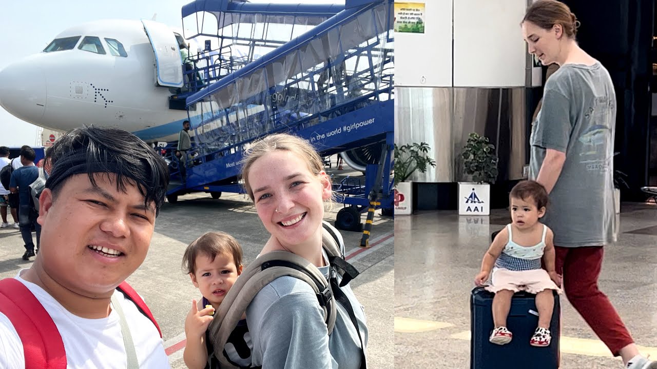 We almost missed our flight | Rush hour 🥵 | Jerry&Emma - YouTube