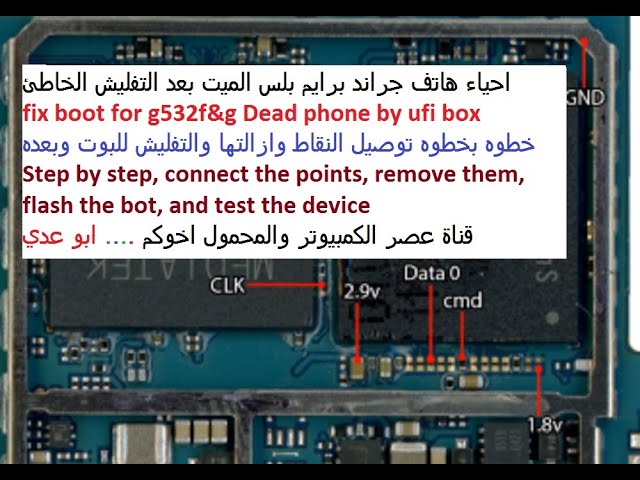 Samsung SM-G532F ISP Pinout (Test Point) FirmwareOS, 46% OFF