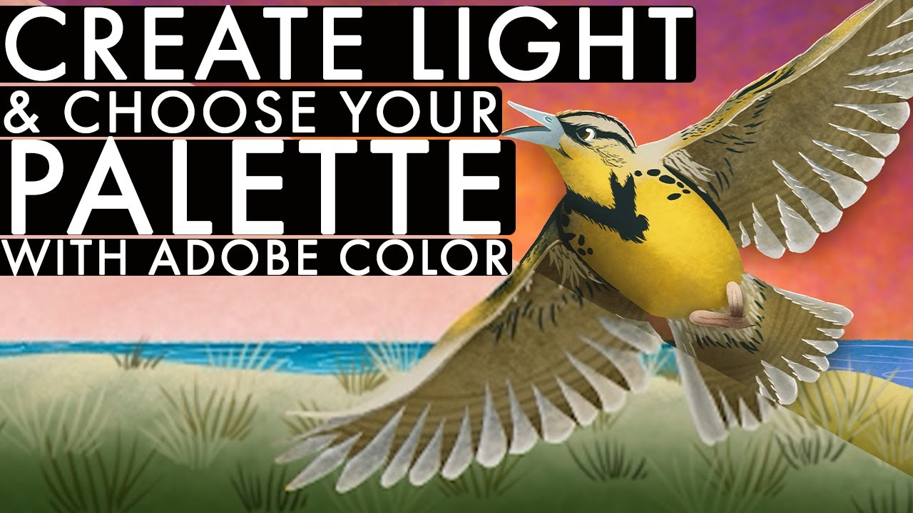 Illustrating for Children's Books: Lighting & Color Choice - YouTube