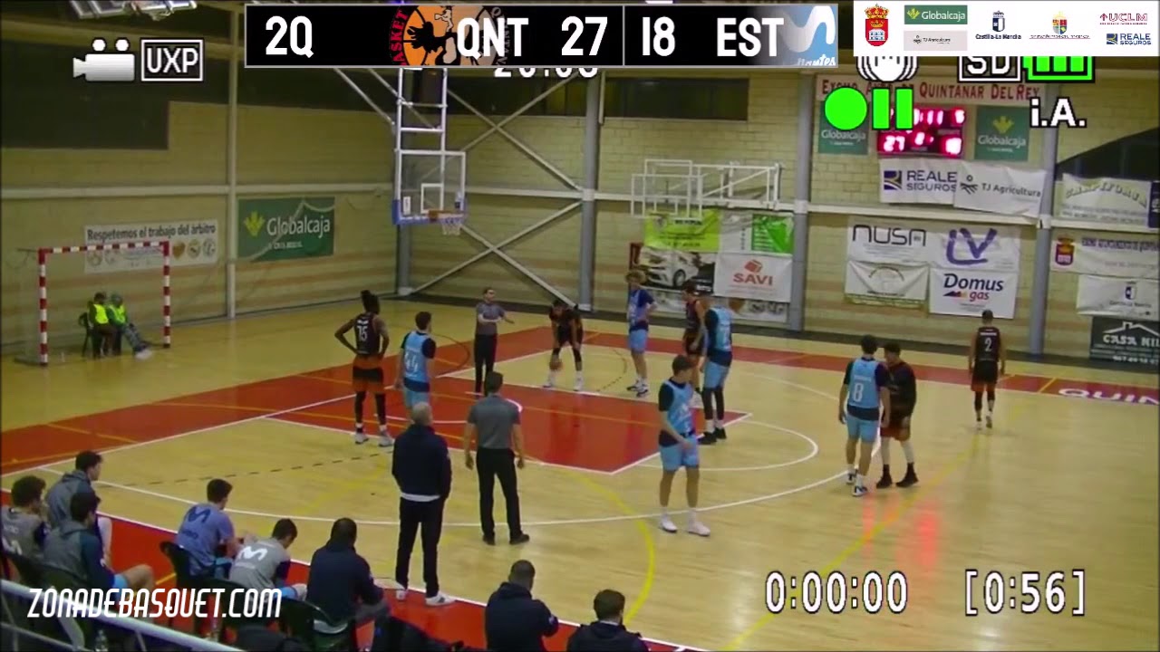 LIGA EBA 20/21 | Gilad Levy (Estudiantes B), partido ante Quintanar ...
