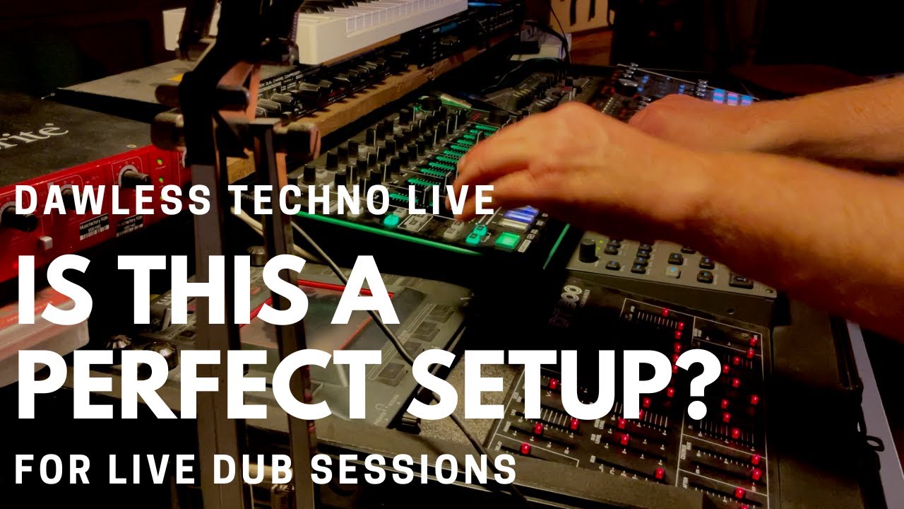 Is This A Perfect Setup For Live Techno? - YouTube