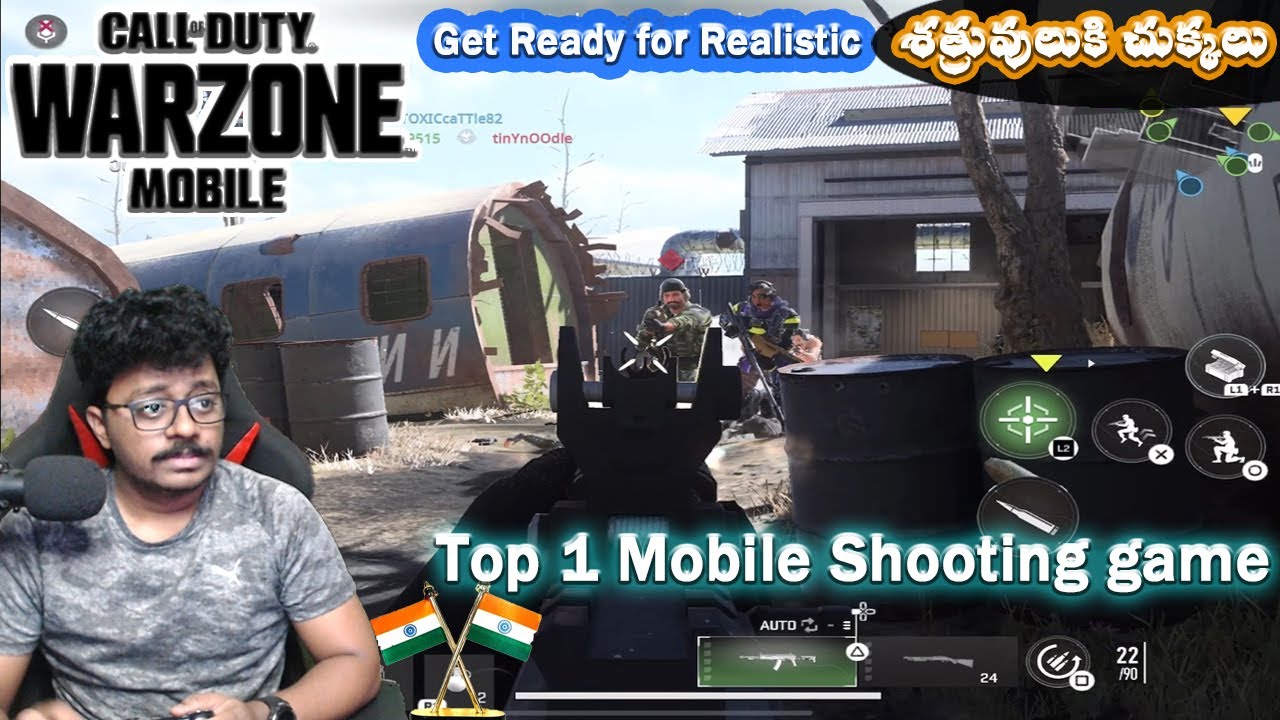 Top1 Best Mobile Shooting Game COD Warzone Mobile Multiplayer - YouTube