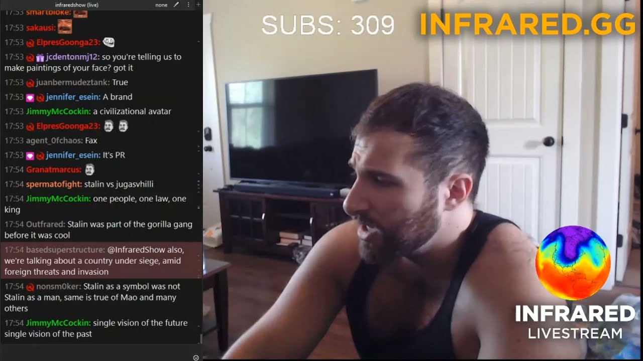 Haz from infrared on the Stalin cult of personality - YouTube