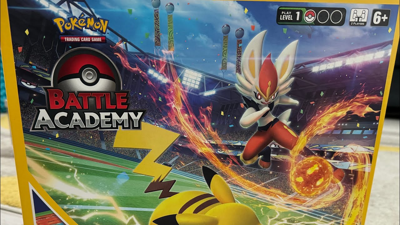 PokeMon Trading Card Game Unboxing | Battle Academy - YouTube