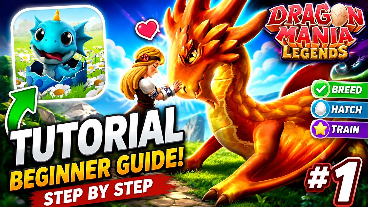 Dragon Mania Legends - Gameplay Walkthrough Part 1 - Tutorial / Battles ...