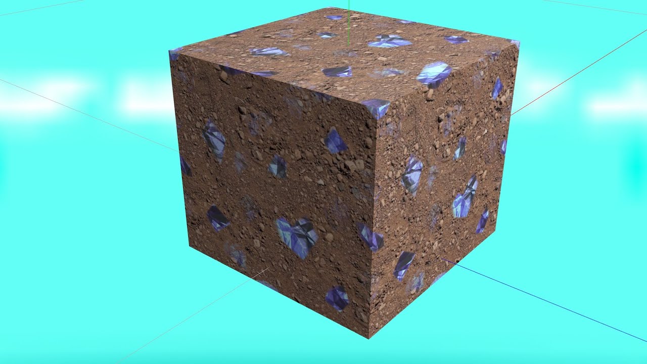 Making 3D Textured Cubes or Minecraft Blocks in PMX Editor/PMXE & Krita ...