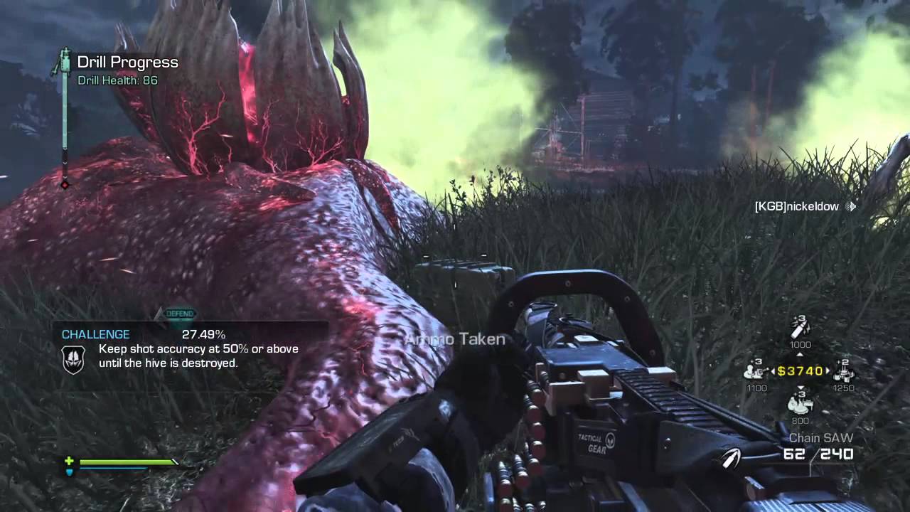 Call of Duty Ghosts Alien Extinction (Part 2) - YouTube