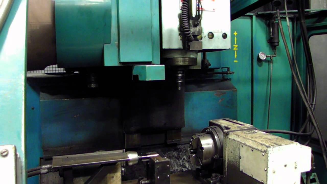 Matsuura MC-760VX 4-Axis CNC Vertical Machining Center Tool Change ...