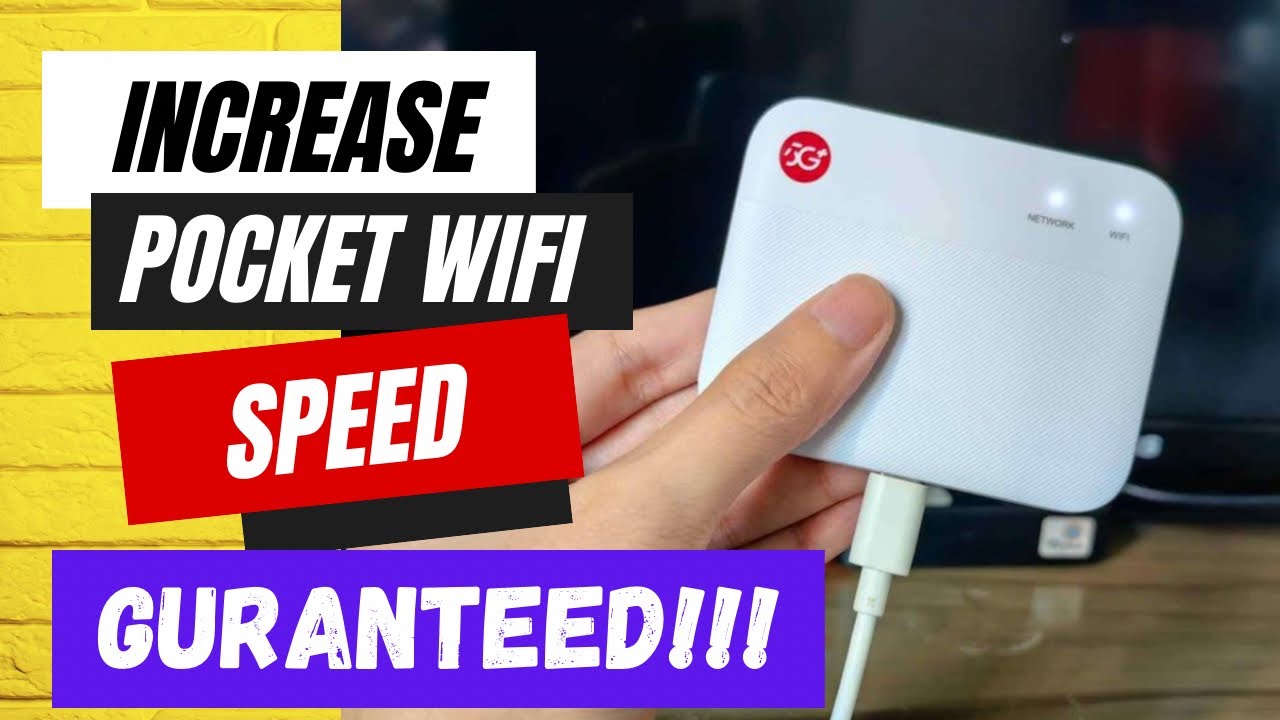 Boost Your Pocket WiFi Speed by 10X | Pocket WiFi Speed Hack - YouTube