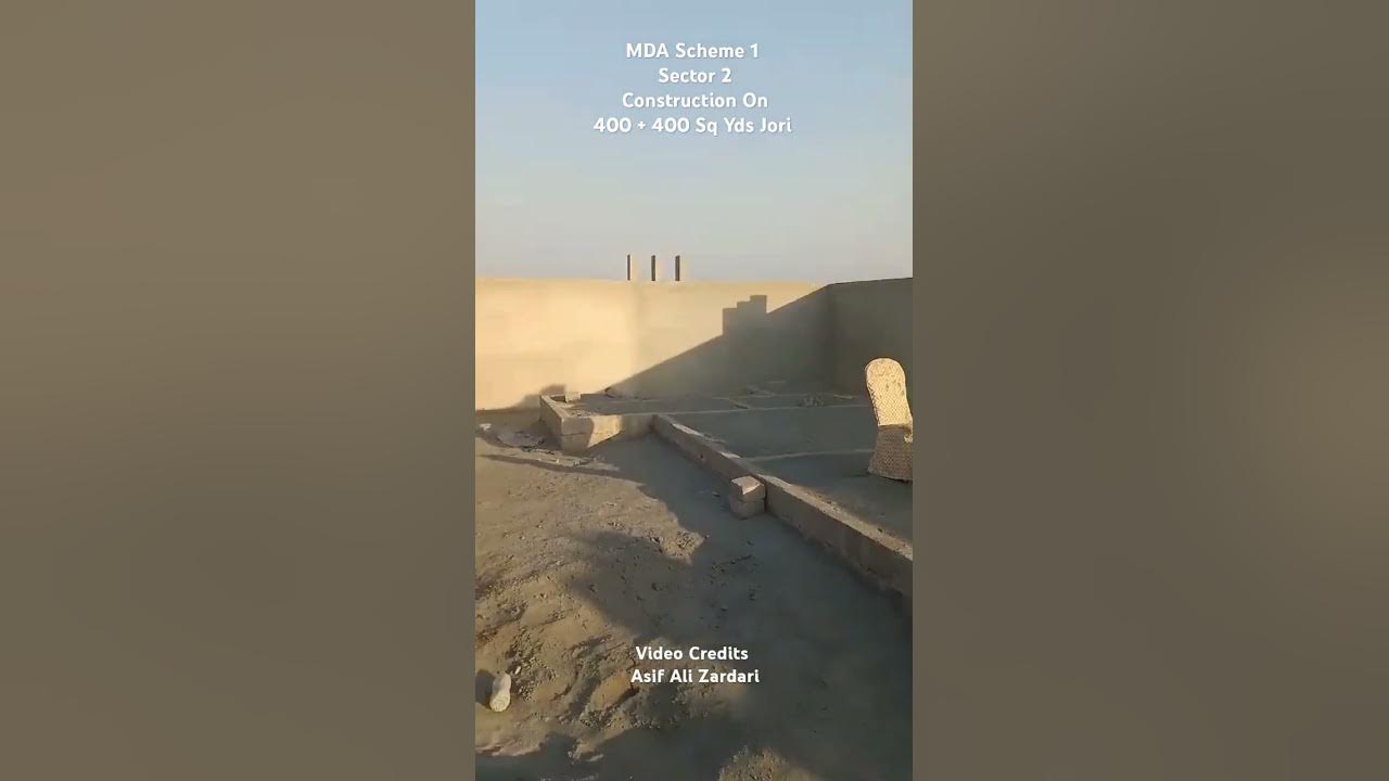 800 Sq Yds Construction Sector 2 New Malir Housing Project - MDA Scheme 1 Karachi - YouTube