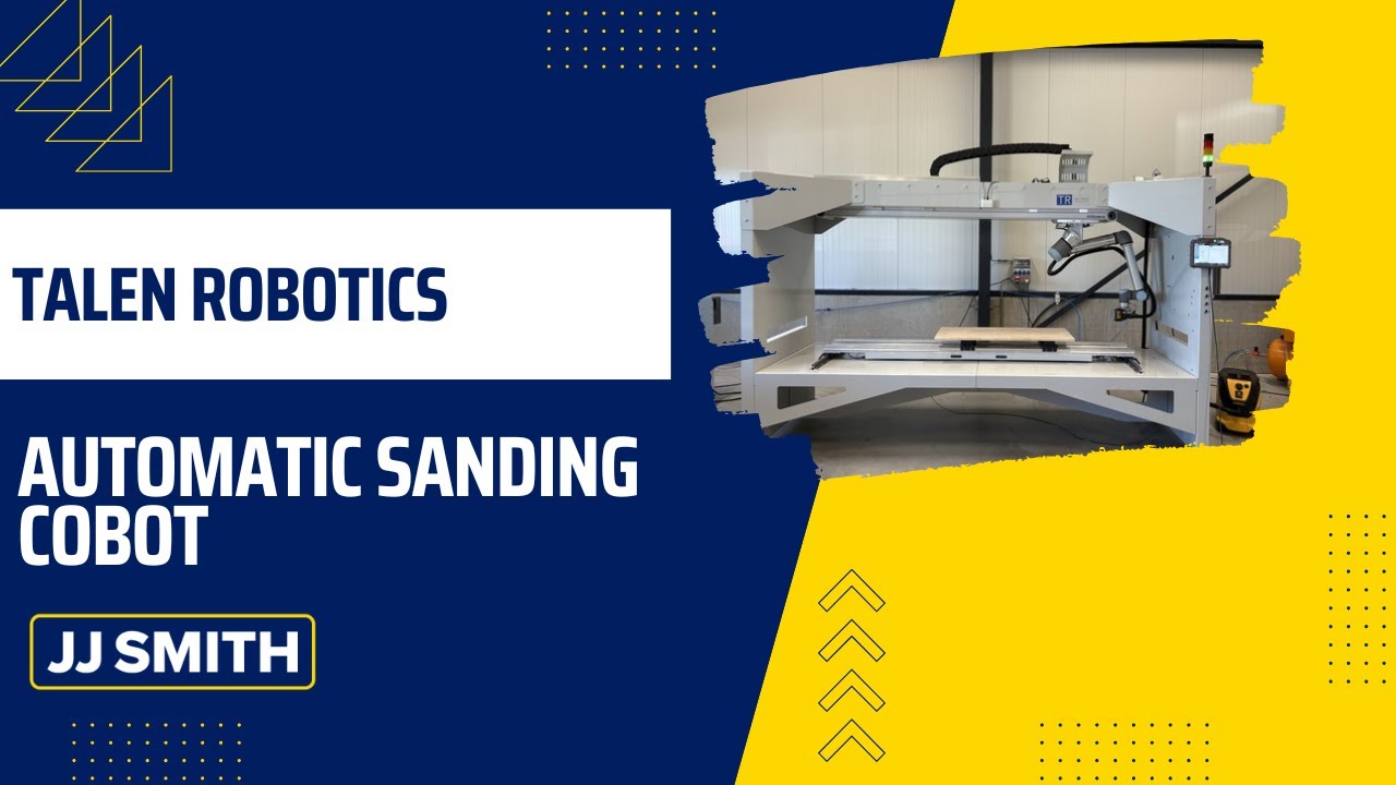 Talen Robotics ASC - Automatic Sanding Cobot - YouTube