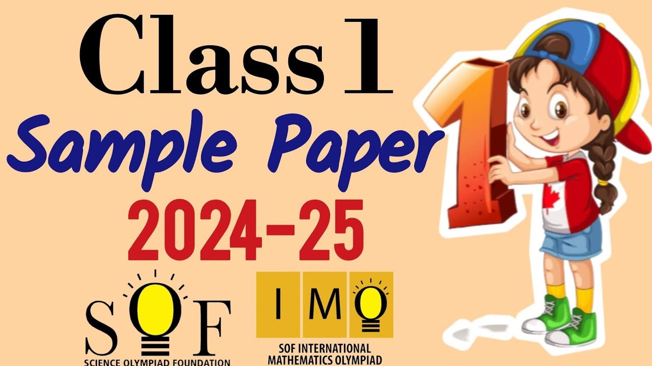 class 1 IMO | imo sample.paper for class 1 2024-25 | maths Olympiad for ...