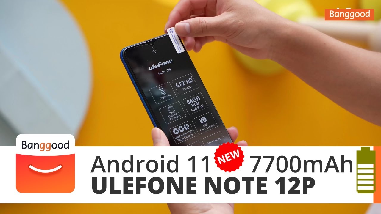 Ulefone Note 12P Smartphone Unboxing - YouTube