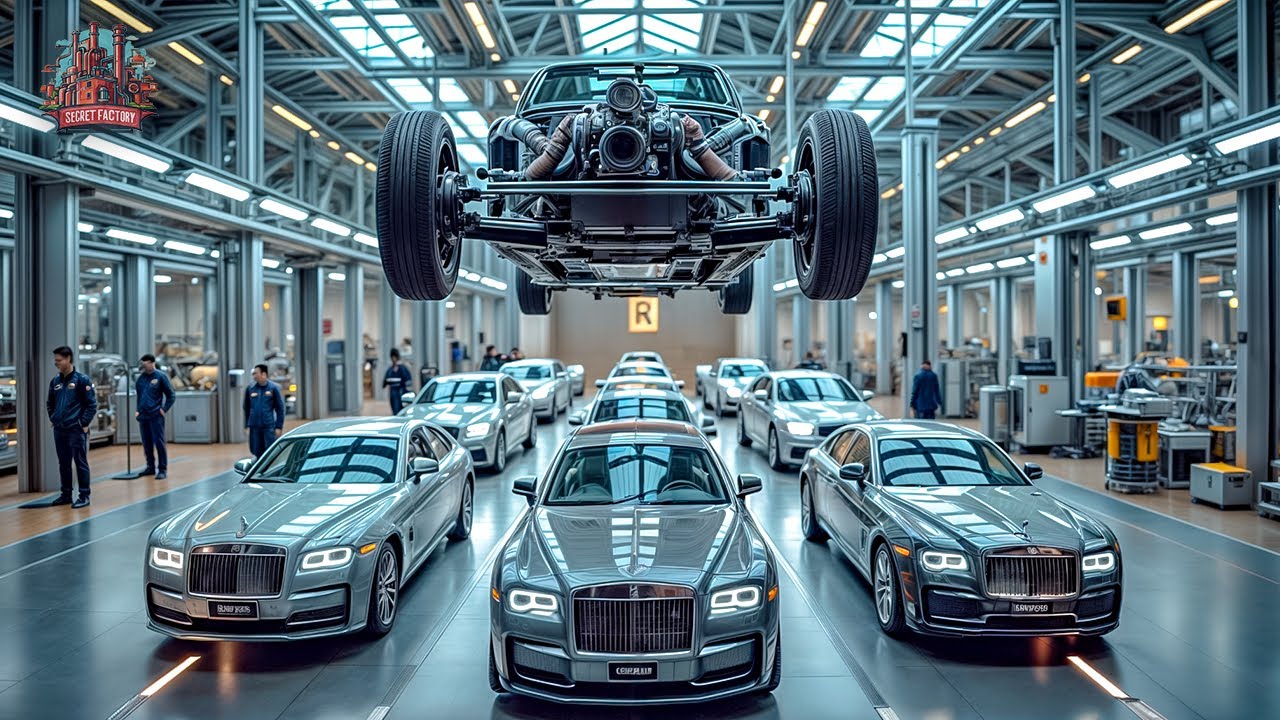 How $500,000 Rolls Royce Cars Are Made in a Factory - YouTube