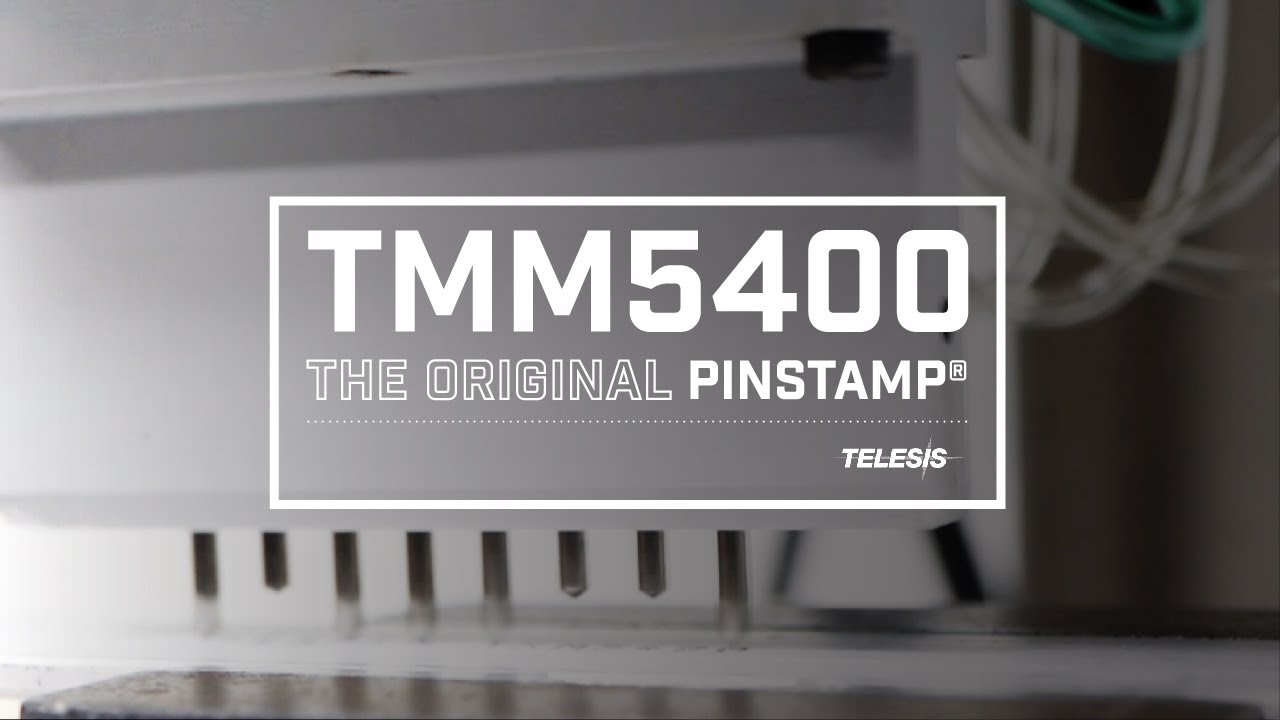 Telesis PINSTAMP® TMM5400 is One of the World's Fastest Dot Peen ...