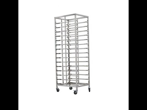 16 Tier 304 Stainless Steel Food Tray Rack for Baking and Drying - YouTube
