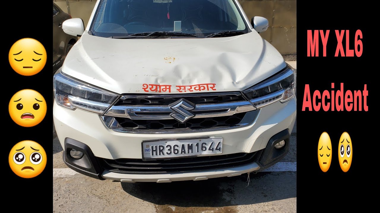 My XL6 Accident 😥 🐄 #nexa #xl6facelift #xl62022 #accident #caraccident ...