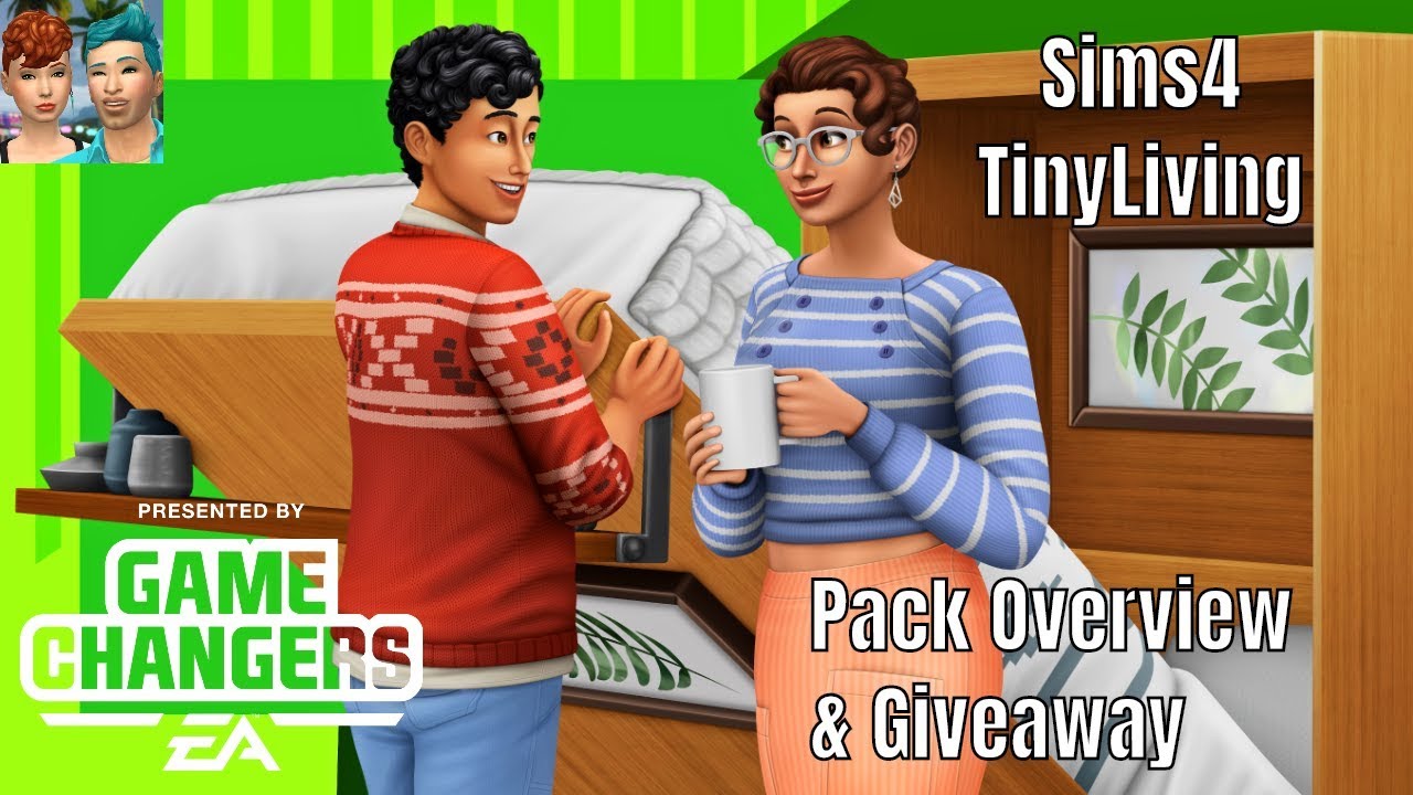 SIMS 4 | TINY LIVING STUFF PACK | OVERVIEW VIDEO - YouTube