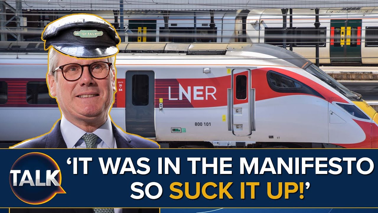 CAPITULATING To The Rail Unions | Labour Offers Train Drivers Bumper ...