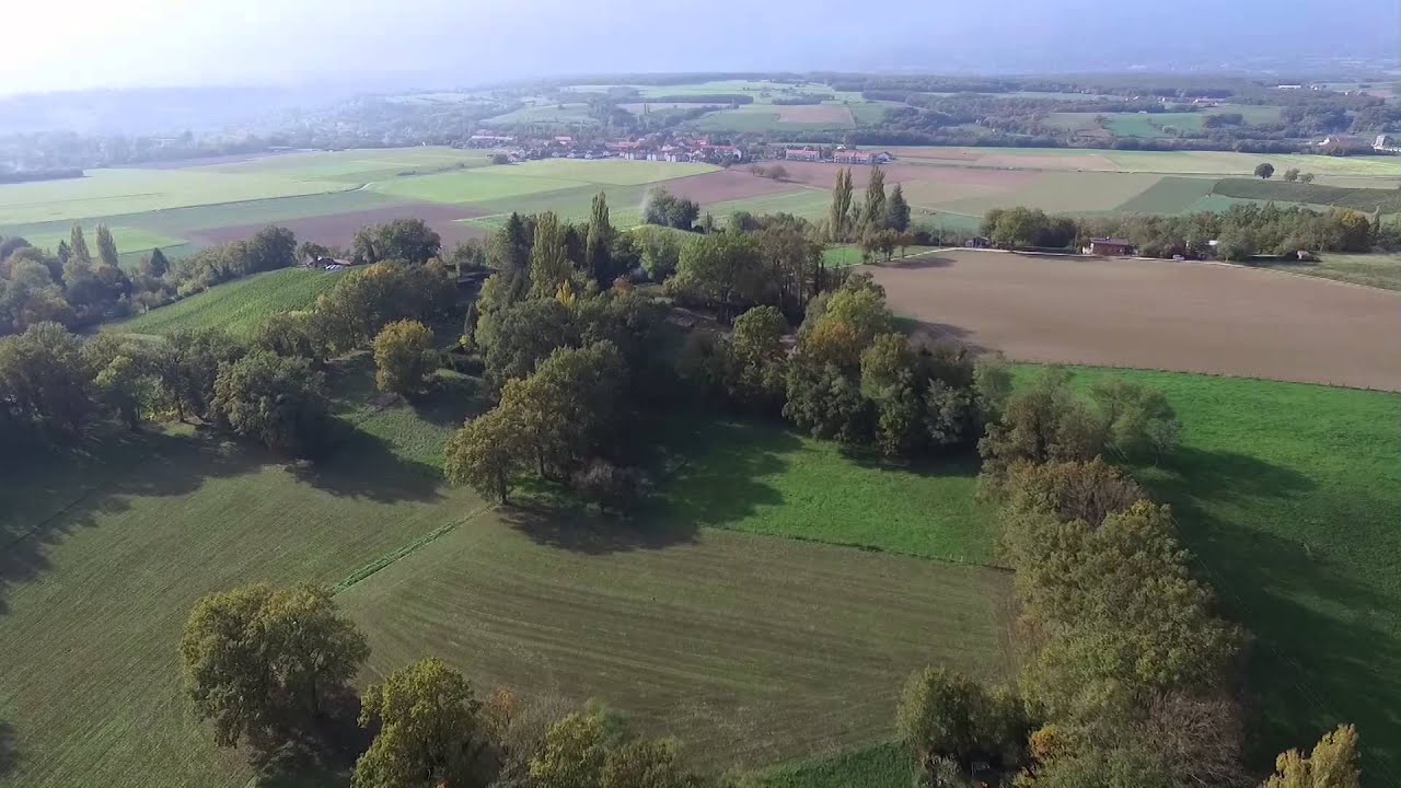 Drone Aerial Video Geneva Countryside (Switzerland) - YouTube