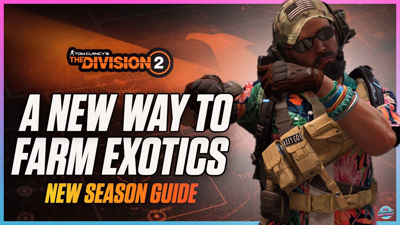 NEW WAY TO FARM EXOTICS FAST! The Division 2: Best Way To Farm Exotics ...
