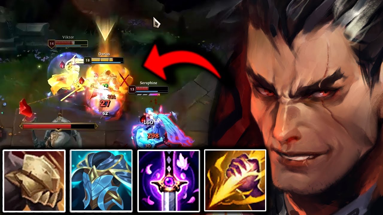 DARIUS JUNGLE THE ULTIMATE 1v5 CARRY GUIDE 3:13 FULL CLEAR (733 ...