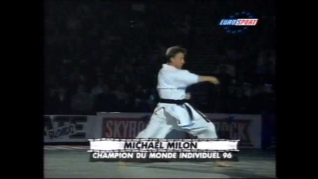 michael milon musical kata (unsu and bunkai) - YouTube